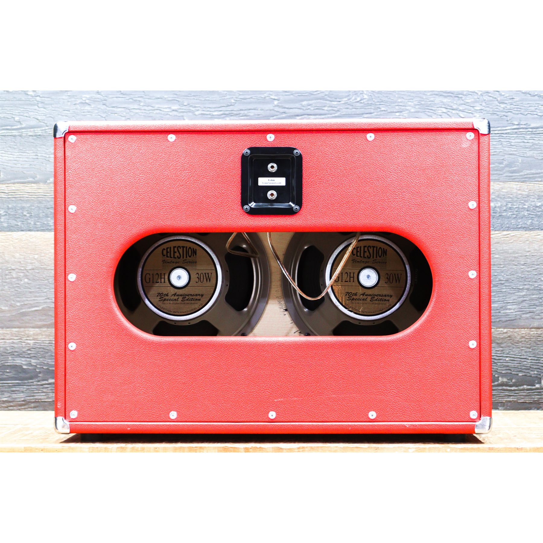 AVATAR SPEAKERS G212 TRADITIONAL 8 OHMS 2X12" CELESTION G12H30 BAFFLE ...