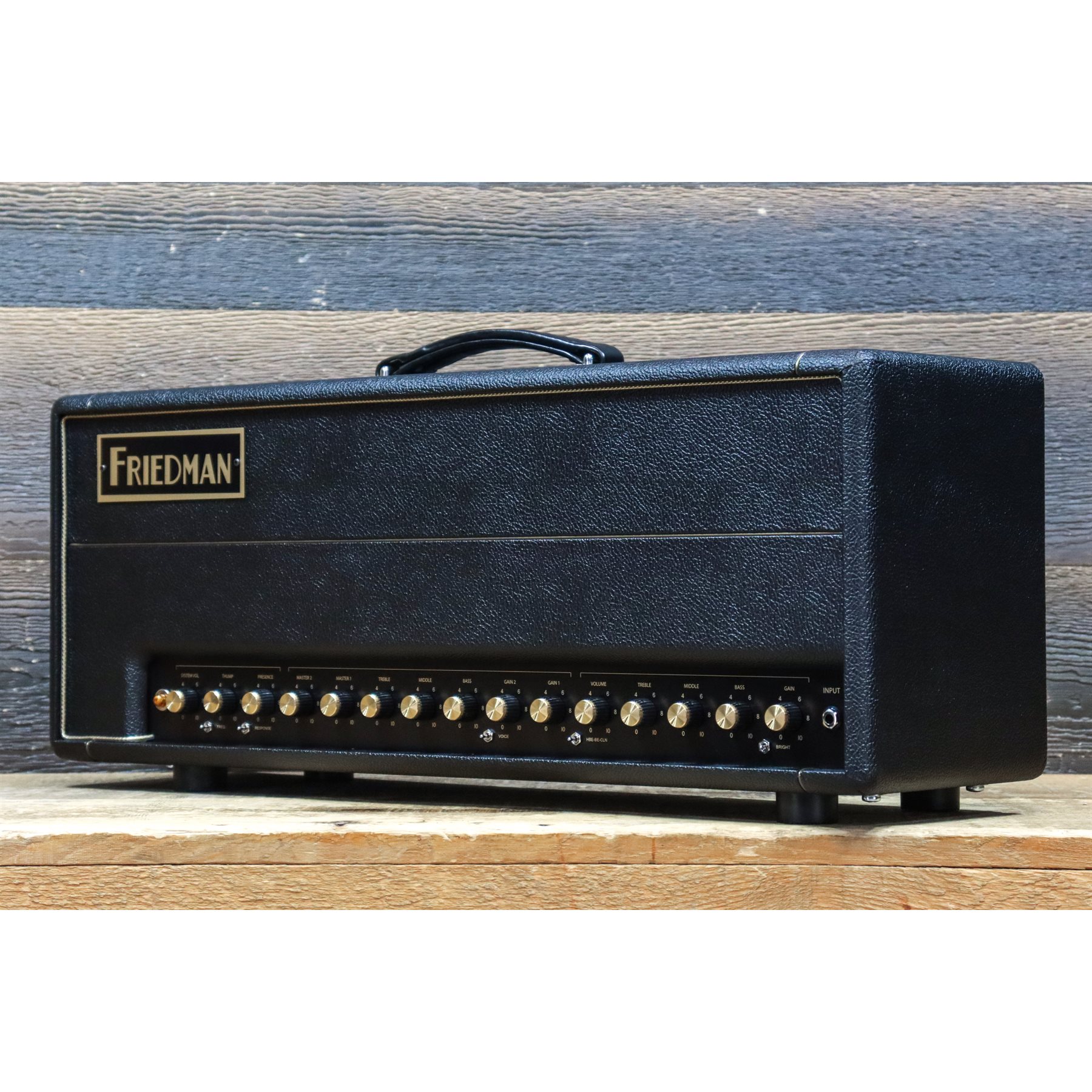FRIEDMAN BE-100 DELUXE THREE-CHANNEL 100-WATT HAND-WIRED GUITAR ...