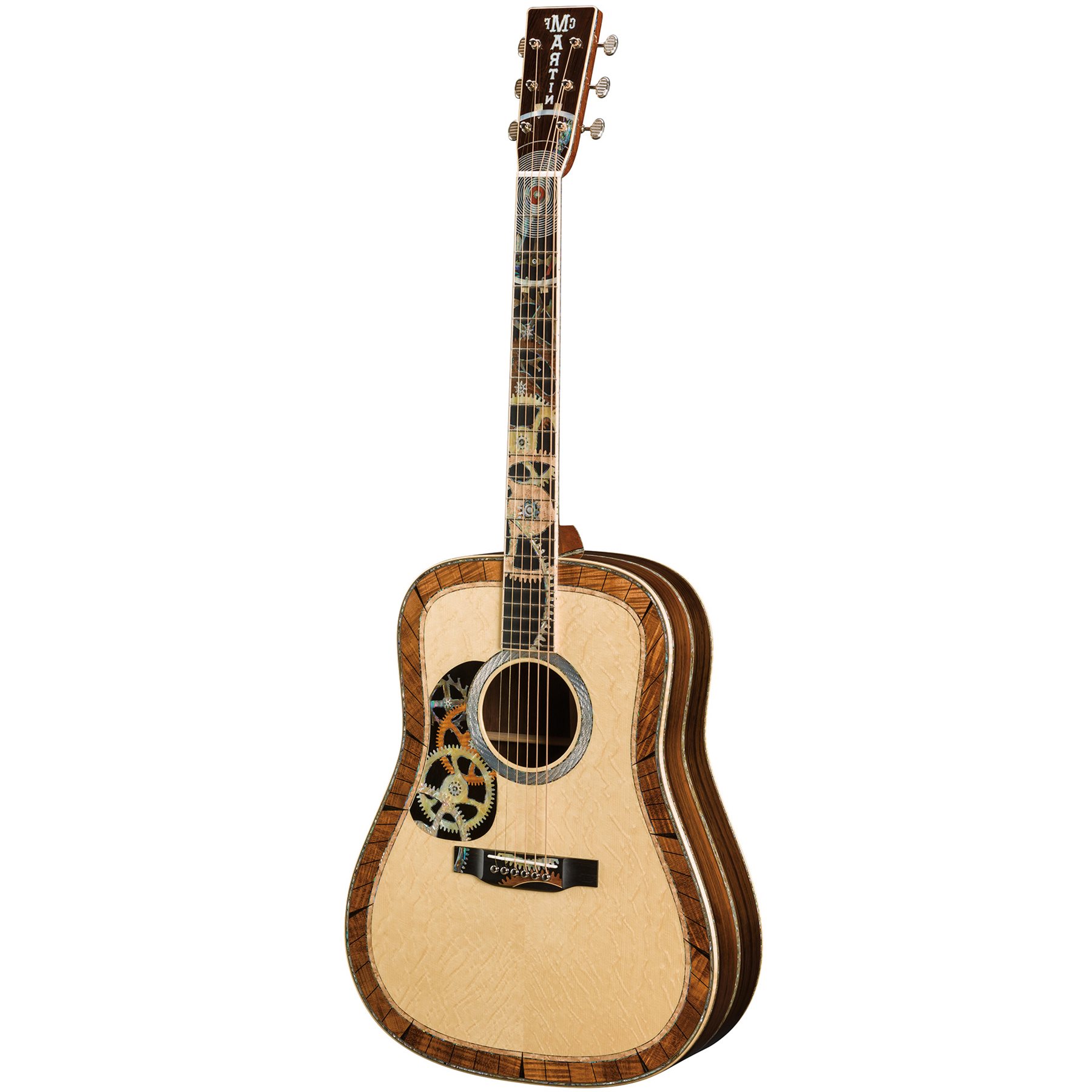 MARTIN D-200 DELUXE LTD LEFT AVEC ÉTUI RIGIDE
