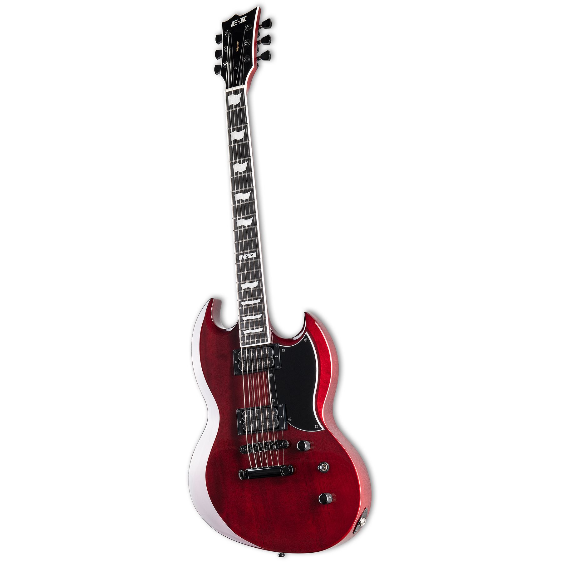 ESP E-II VIPER/SEE THRU BLACK CHERRY