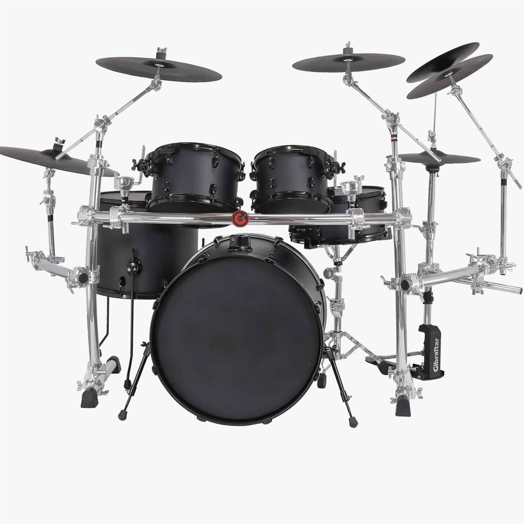 GIBRALTAR GCS-400C CHROME CURVED RACK W/2 CURVED WINGS