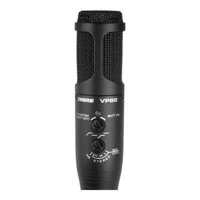 SHURE VP88 MICROPHONE STÉRÉO À CONDENSATEUR